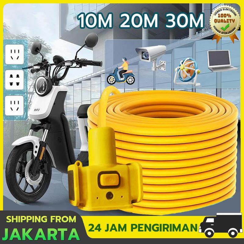 Kabel Listrik Gulungan Roll 30/20/10/5/3 Meter Sambungan Listrik - Shop ...