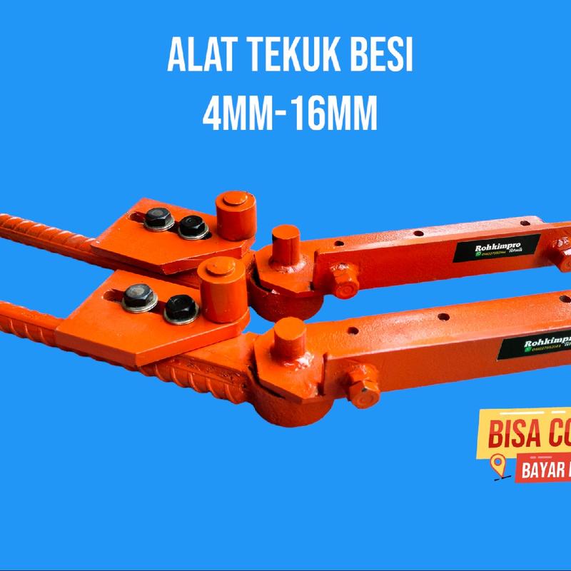 TERLARIS(COD) ALAT tekuk besi beton bengkok besi 4mm sampai 16mm - Shop ...