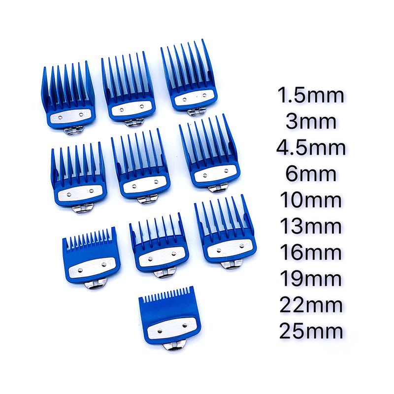 Colorful Guide Comb Multiple Sizes Metal Limited Combs H Clipper ...