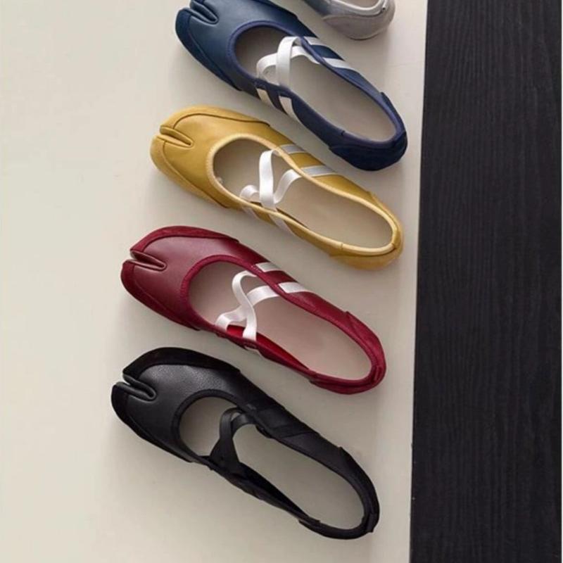 French Cross-band Toe Pig Trotter Shoes For Women 2025 Spring New ...