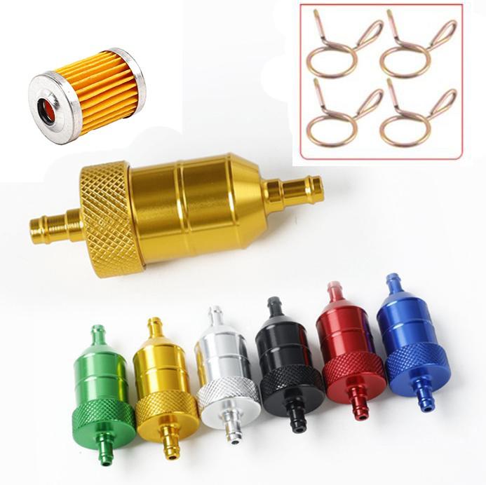 8MM Aluminum alloy Inlne FUEL Filter Motorcycle - TikTok Shop Singapore