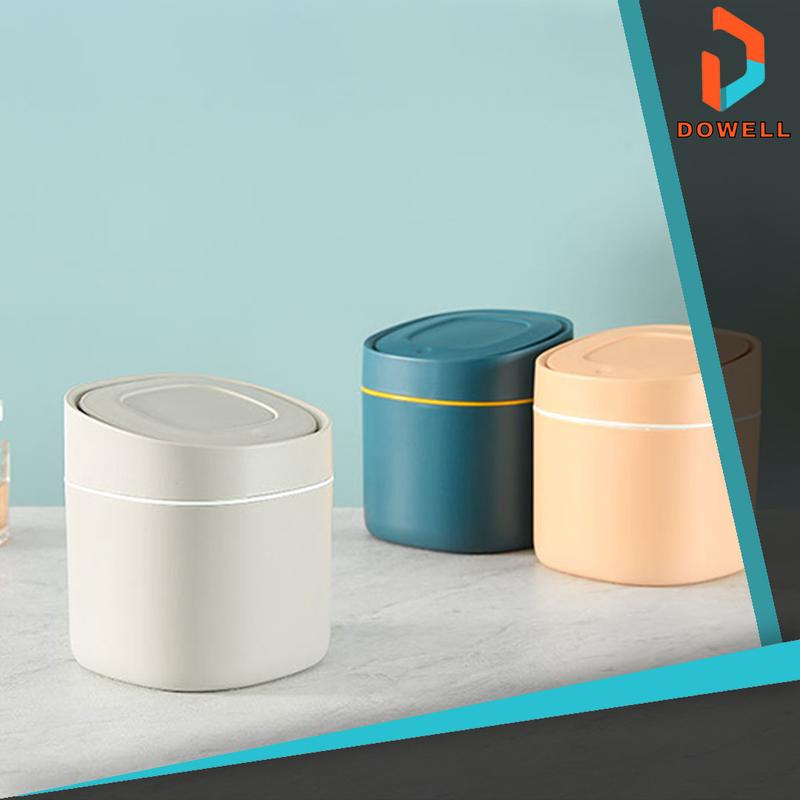 [ DOWELL ] MINI DESK BIN DESKTOP TRASH CAN DESKTOP BIN CAR SMALL ...