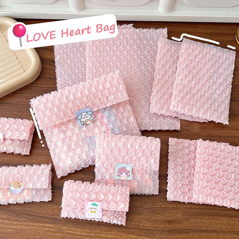 1Pc Pink Love Bag Bubble Envelope Bubble Envelope Padded Envelopes ...