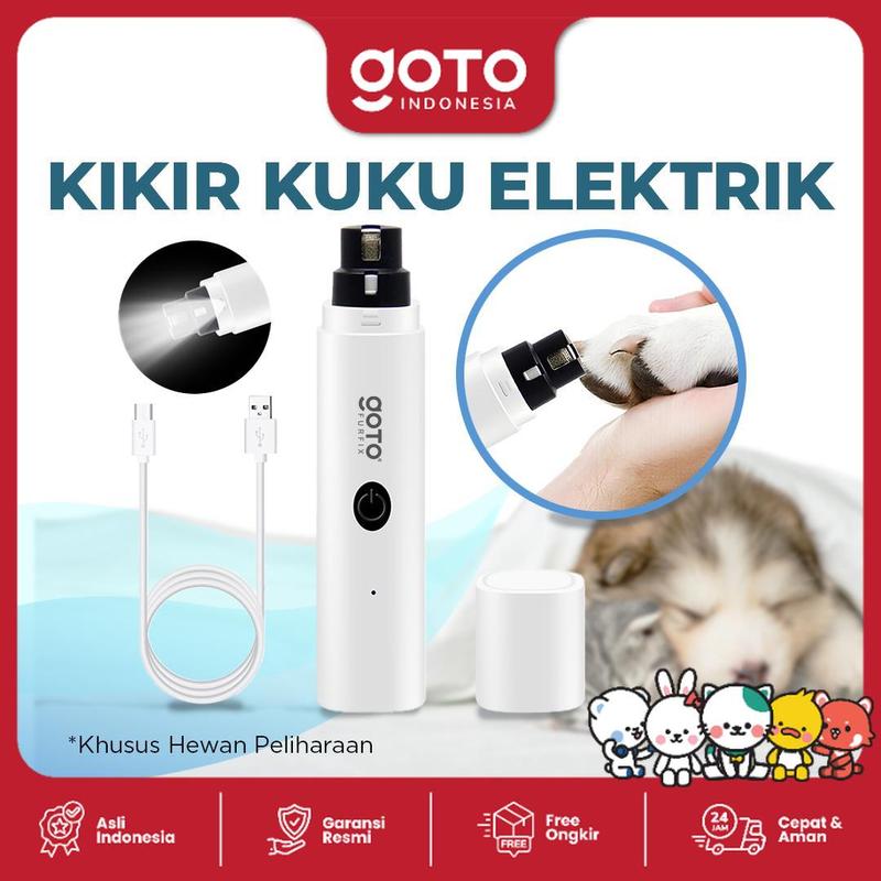 Goto Furfix Gunting Kuku Hewan Anjing Kucing Nail Clipper Elektrik ...