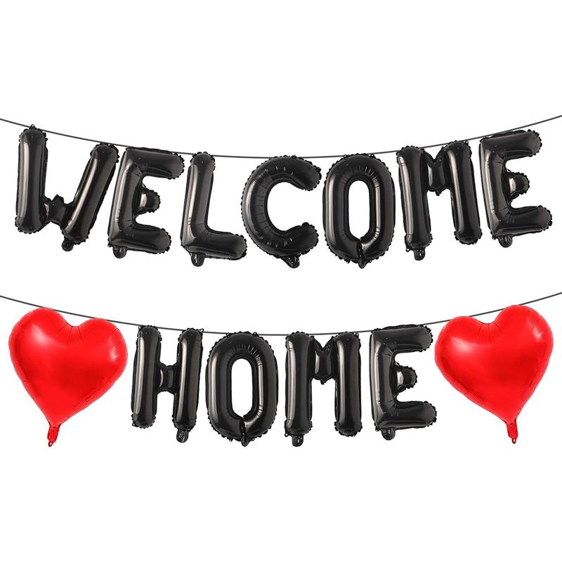 Welcome Home Balloon Banner for Homecoming Party Decorations - TikTok Shop