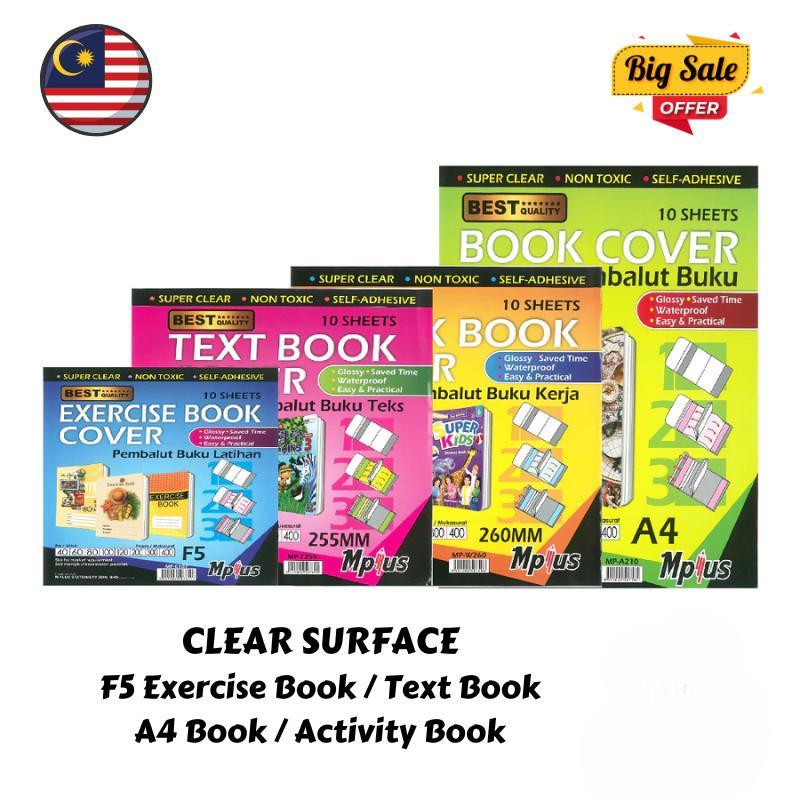 【SchoolWithJoy】Self Adhesive Book Cover Wrapping Mplus Exercise ...