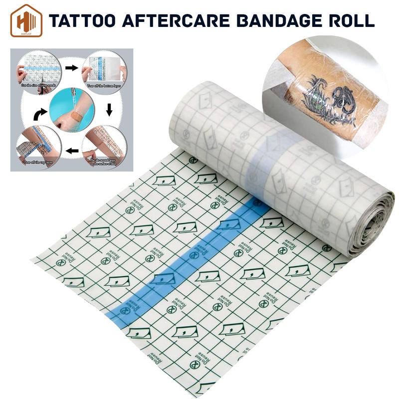 Tattoo Skin Waterproof Bandage Transparent Film Waterproof for - TikTok ...
