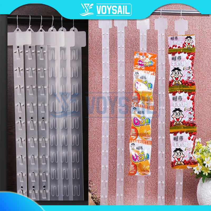 52cm - 83cm Pvc Supermarket Snack Transparent Hanging Strip For ...