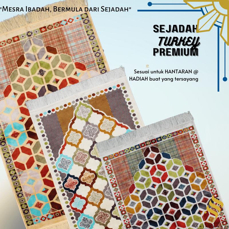 SEJADAH LUXURY RAINBOW | SEJADAH WARNA WARNI | ORIGINAL TURKEY - TikTok ...