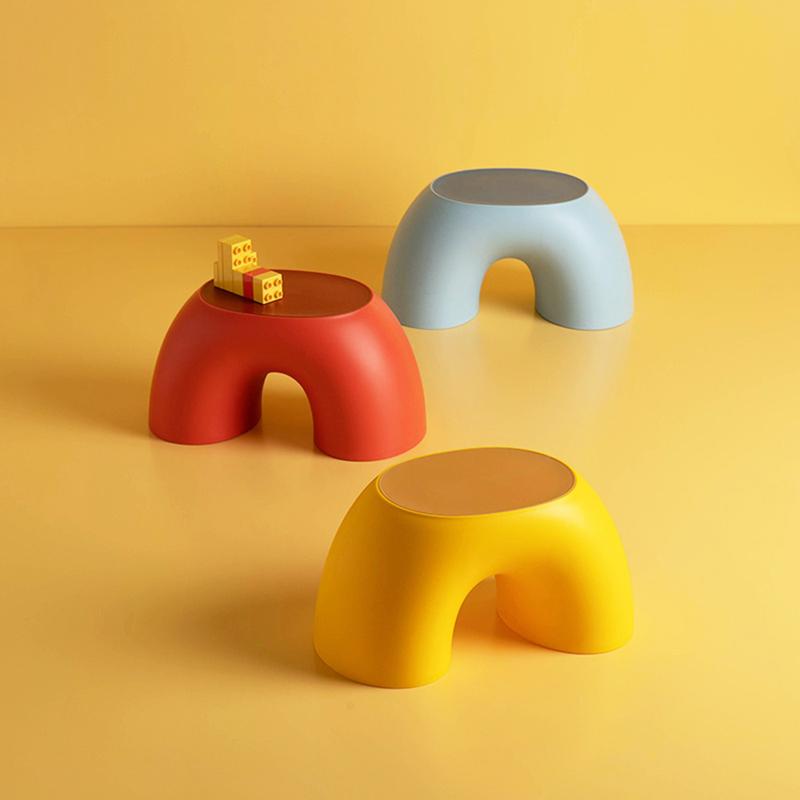 Creative Rainbow Stool Simple Circular Small Stool Home Roun - TikTok ...