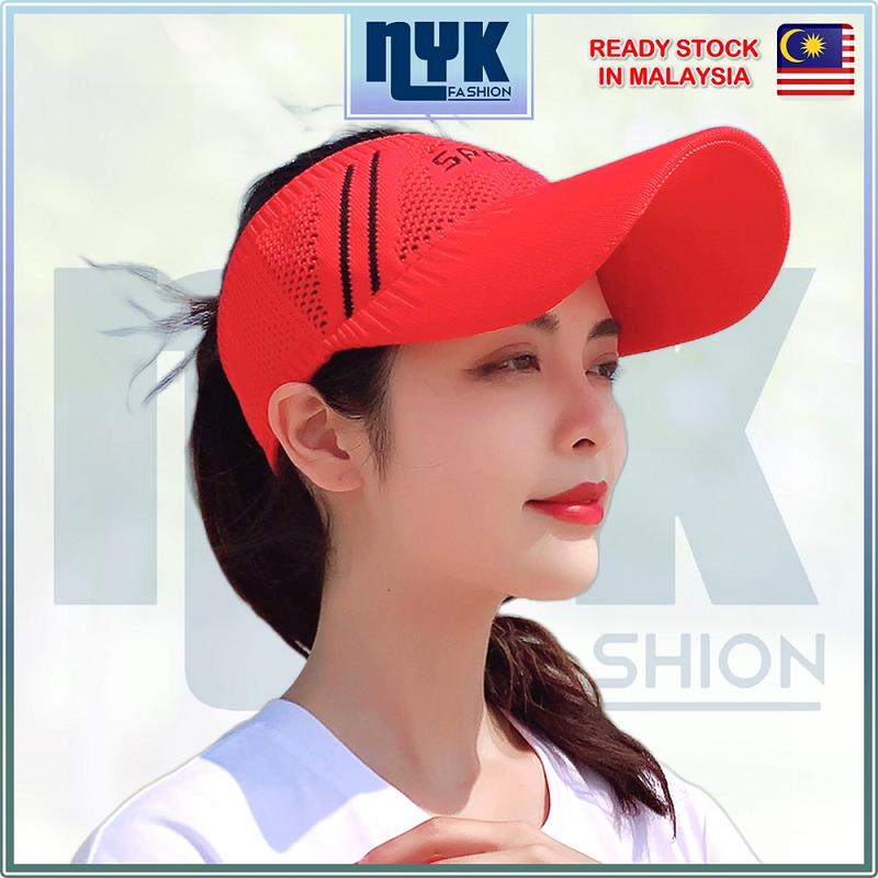 NYK Empty Top Sports Sun Hat Visor Cap Outdoor Anti-UV Sunscreen ...