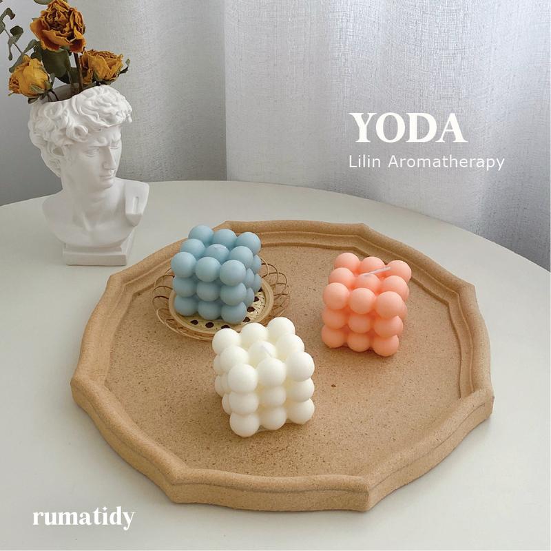 YODA Lilin Aromaterapi Dekorasi Ala Korea Estetik Scented Candle - Shop ...