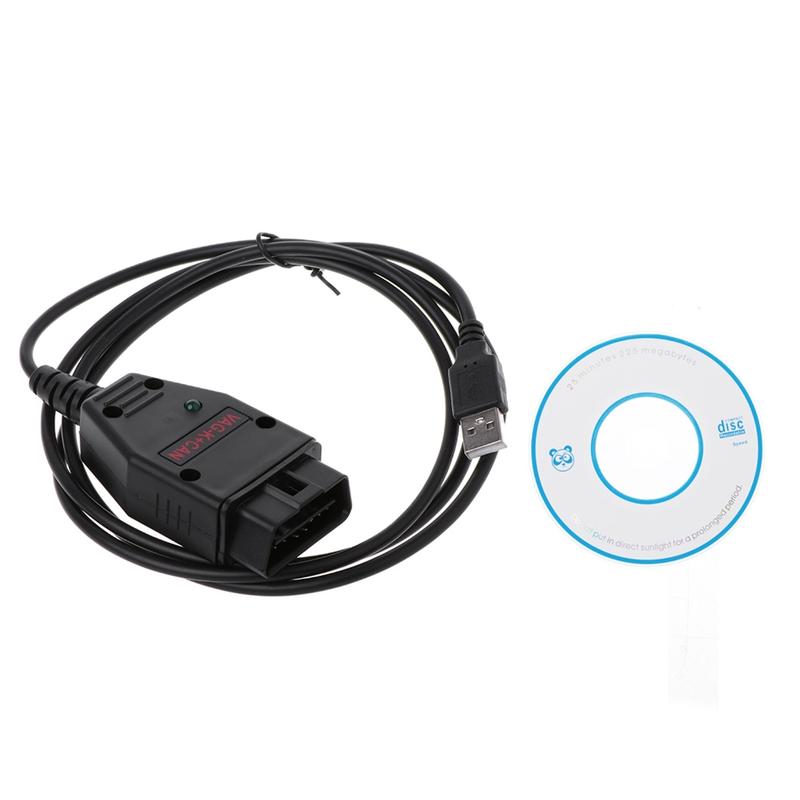 VAG-K+CAN Commander 1.4 OBD2 Diagnostic Scanner Tool COM Cable - TikTok ...