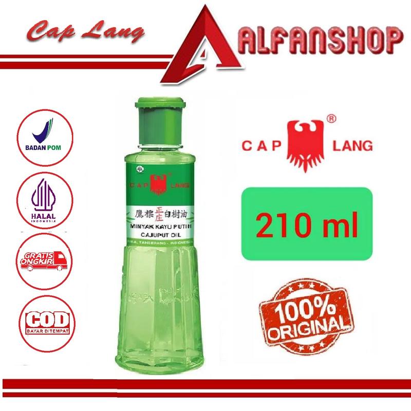 PROMO MINYAK KAYU PUTIH CAP LANG CAPLANG 210 ML - Shop | Tokopedia