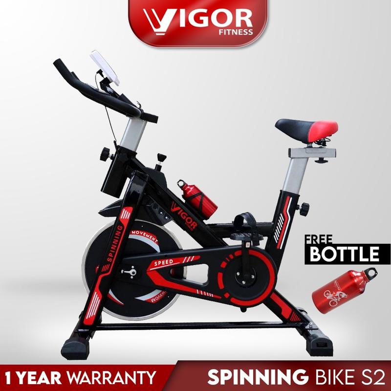 Vigor Fitness Premium Spin Bike Flywheel S2 Spinning Exercis - TikTok ...