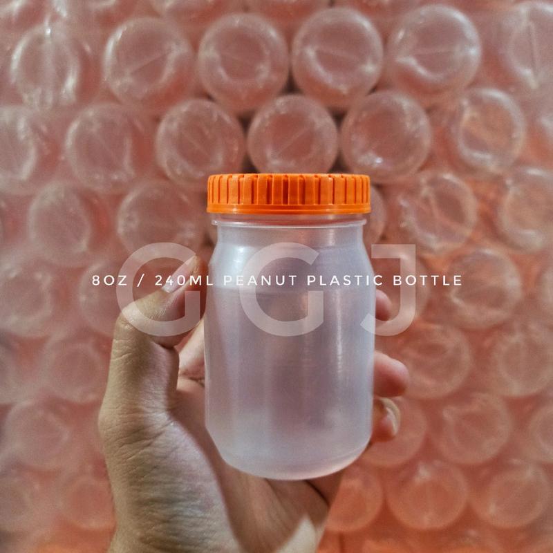 Peanut butter Plastic Jar 8oz 100pcs - TikTok Shop Philippines