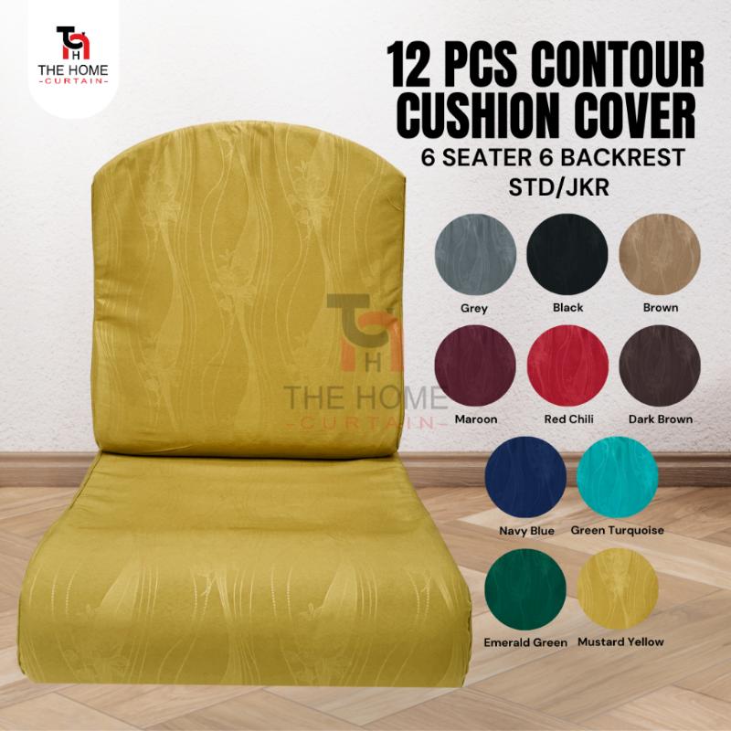 gaya yang sama 10 Color Sarung Kusyen Bujur Bulat Double Zipper ...