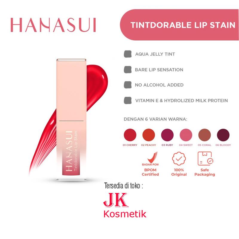 Hanasui Lip Tint Tintdorable Lip Stain - LipTin High Pigmentation Matte ...