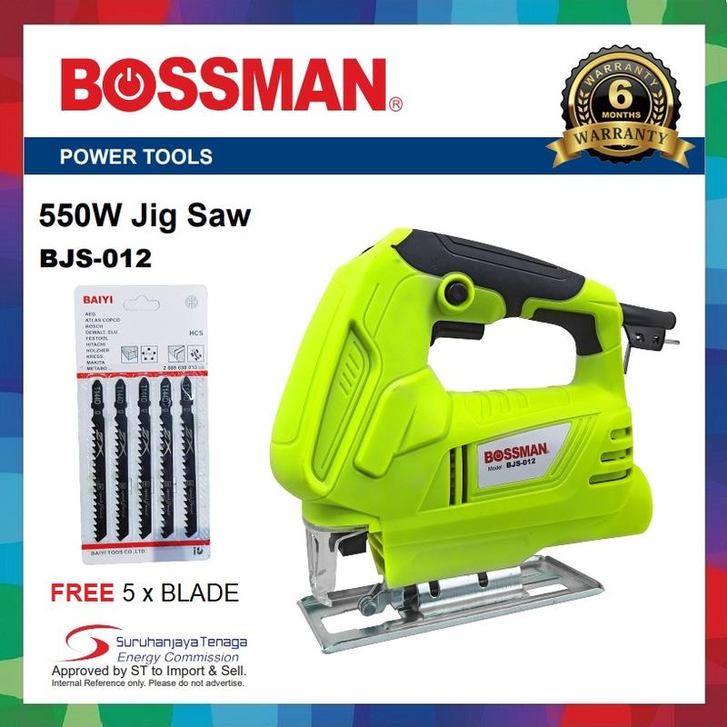 BOSSMAN 550W Jig Saw BJS012 FREE JigSaw Blade Jig saw BJS-012 - TikTok ...