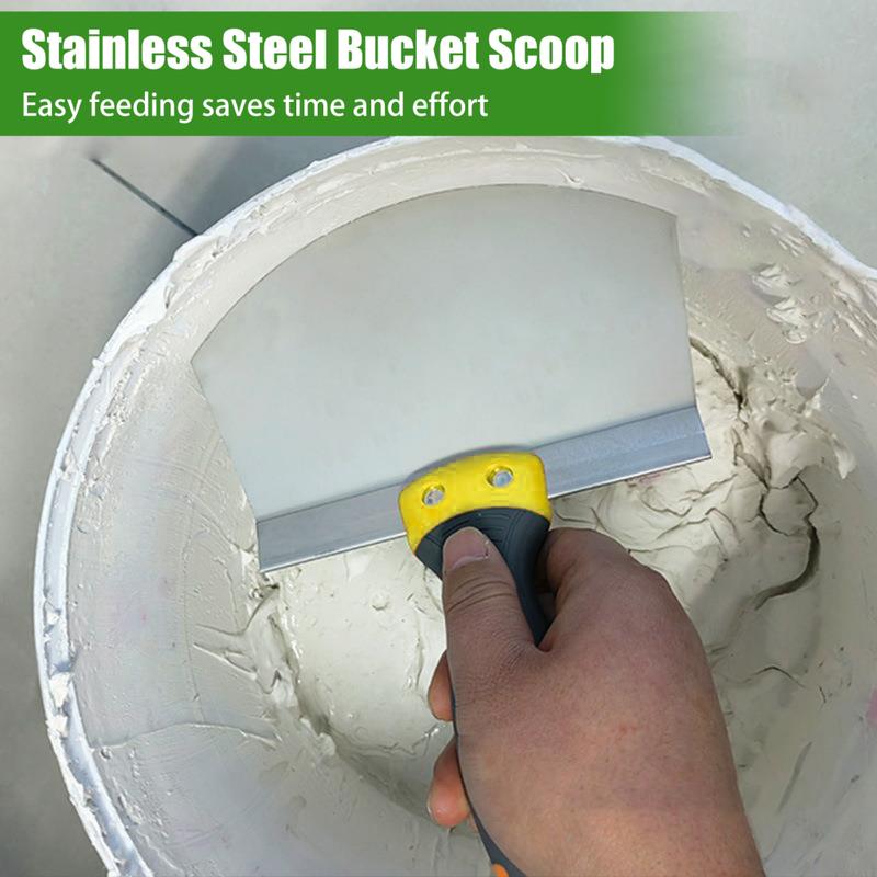 [omnhsdrt] Bucket Scoop Professional Drywall Putty Shovel with - TikTok ...