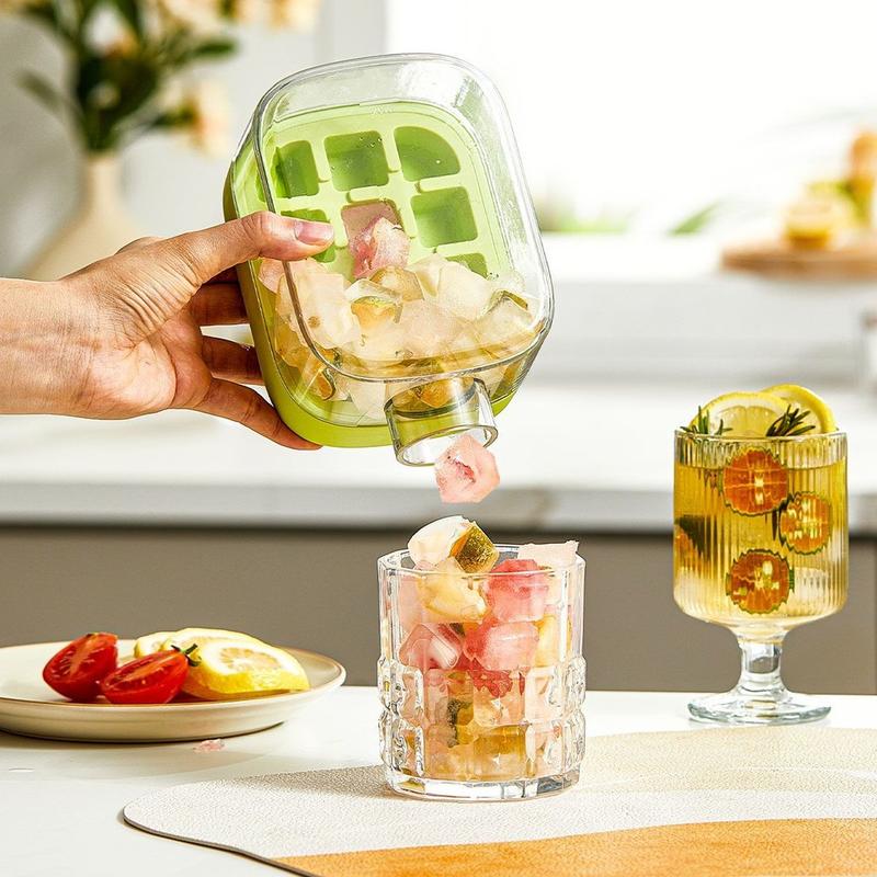 Portable Ice Cube Mold Cup Multi-functional Ice Mold Cup wit - TikTok ...