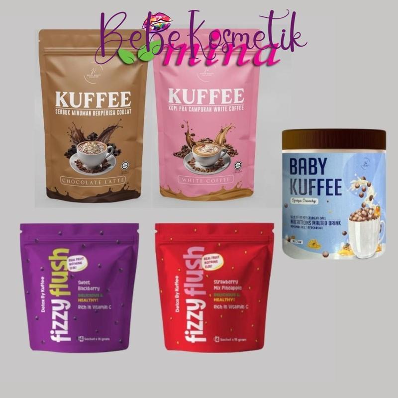 KUFFEE White Coffee Pink Latte Coklat Baby Kuffee Fizzy Flush ...
