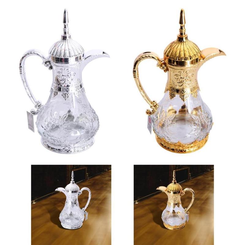 Arabic Coffee Pot Beverage Pitcher 1.6L Large Capacity Household ...