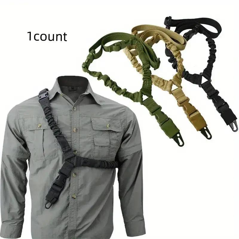 Tactical Single Point Rifle Sling, 1 Count Rifle Rope Strap with Metal ...