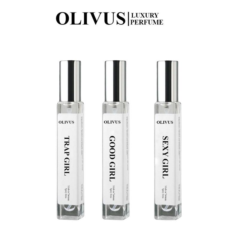 COMBO 3 chai Tinh dầu nước hoa nam nữ OLIVUS nhẹ nhàng, cá tính ...