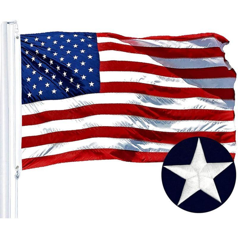 American Flag,Longest Lasting,Embroidered Stars Sewn Stripes - TikTok Shop