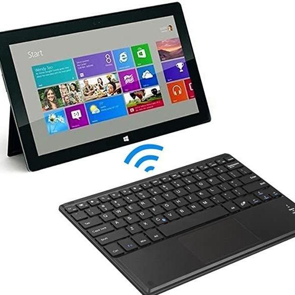 11 inch Wireless Bluetooth Keyboard with Multi-Touch Touchpa - TikTok ...