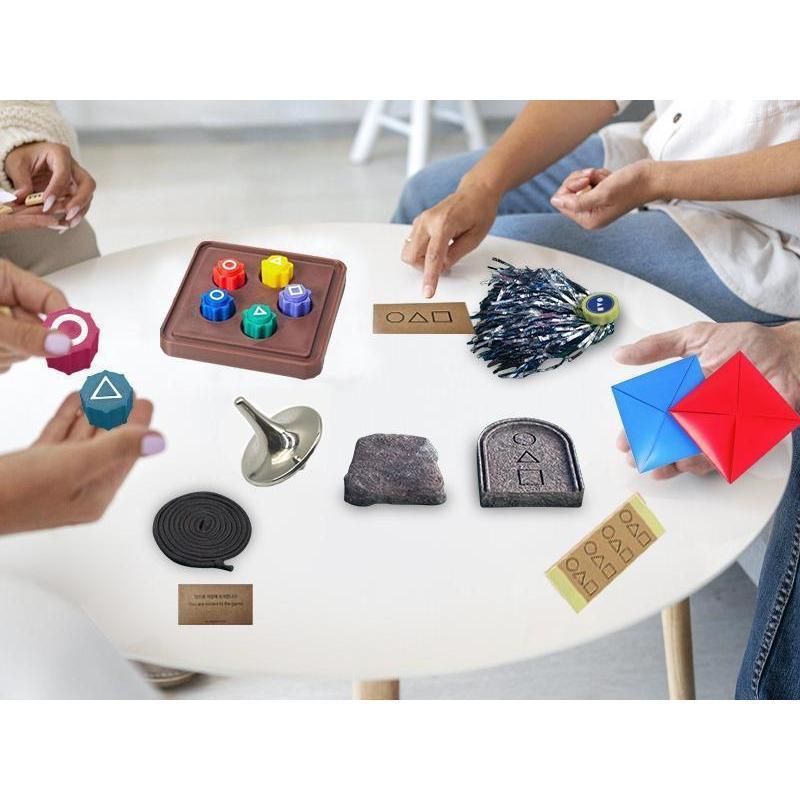 3D Squid Game Inspired Korean Folk Games Set | Traditional - TikTok Shop