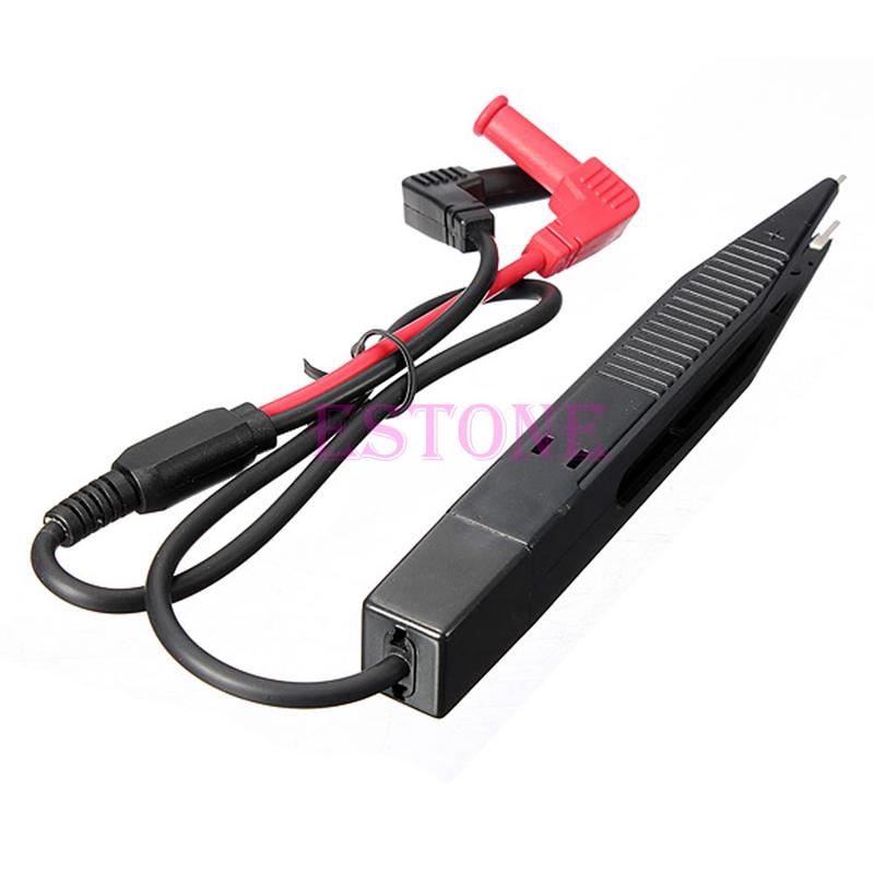 SMD Inductor Test Meter Clip Probe Tweezers For Resistor Multimeter ...