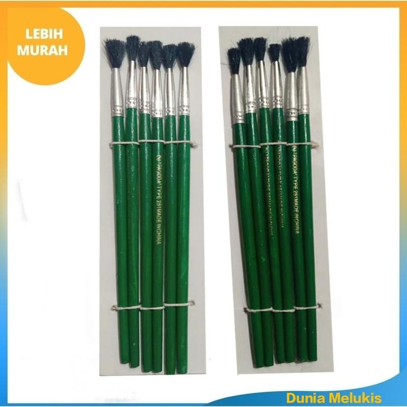Kuas Lukis Pagoda Mewarnai Kanvas - Shop | Tokopedia