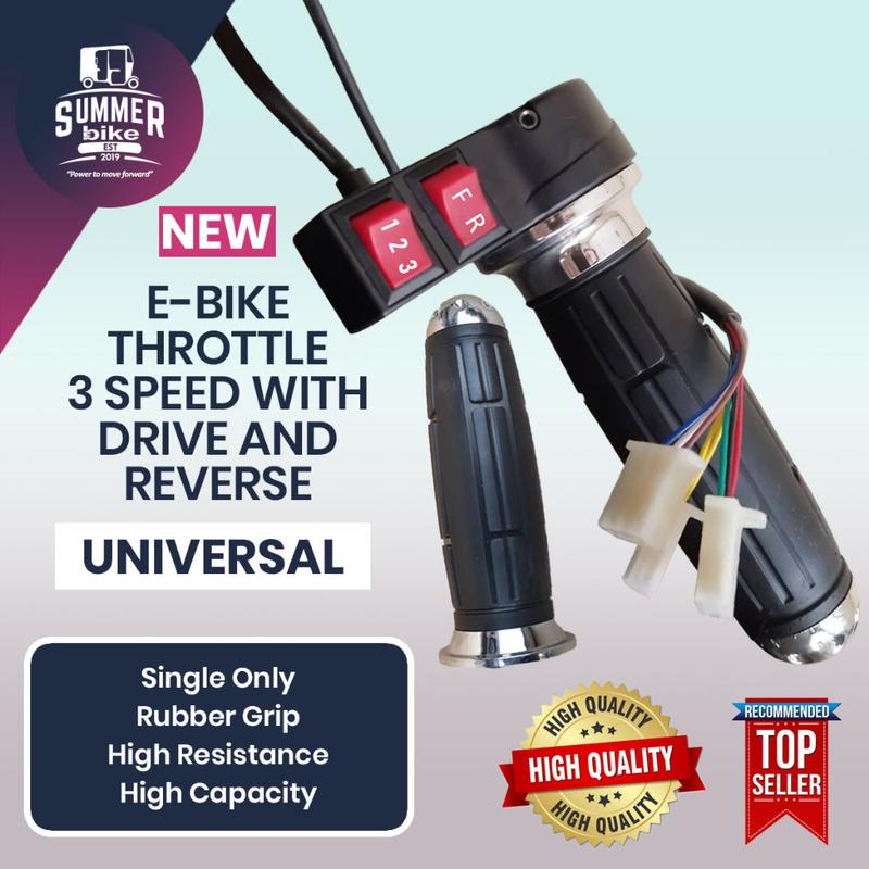 E-bike Throttle 3 Speed with Drive and Reverse Assist - TikTok Shop Philippines