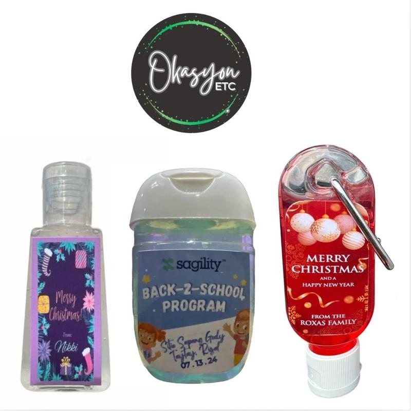 Customized Alcogel / Hand Sanitizer Christmas Giveaways - TikTok Shop ...