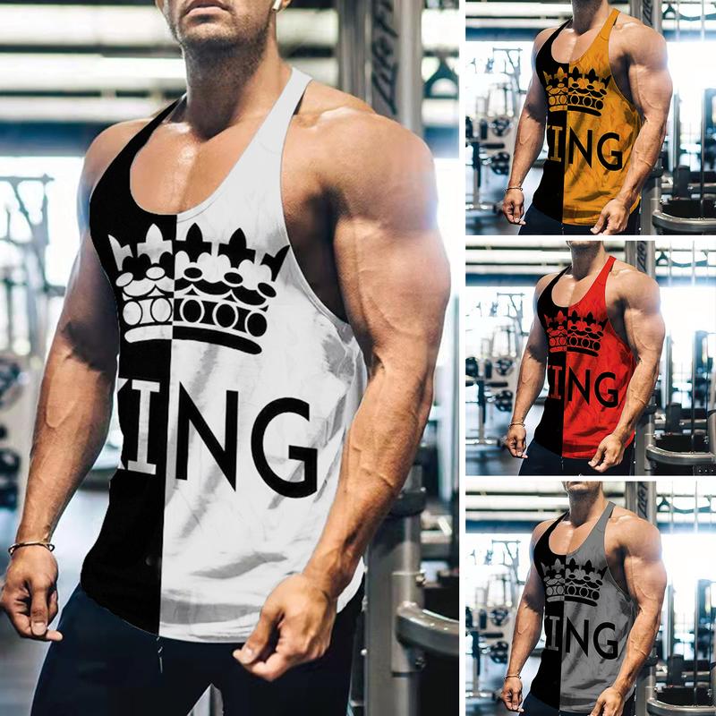 Rompi Lelaki, Bernafas, Leher O, Pakaian Jalanan, Percetakan - TikTok ...