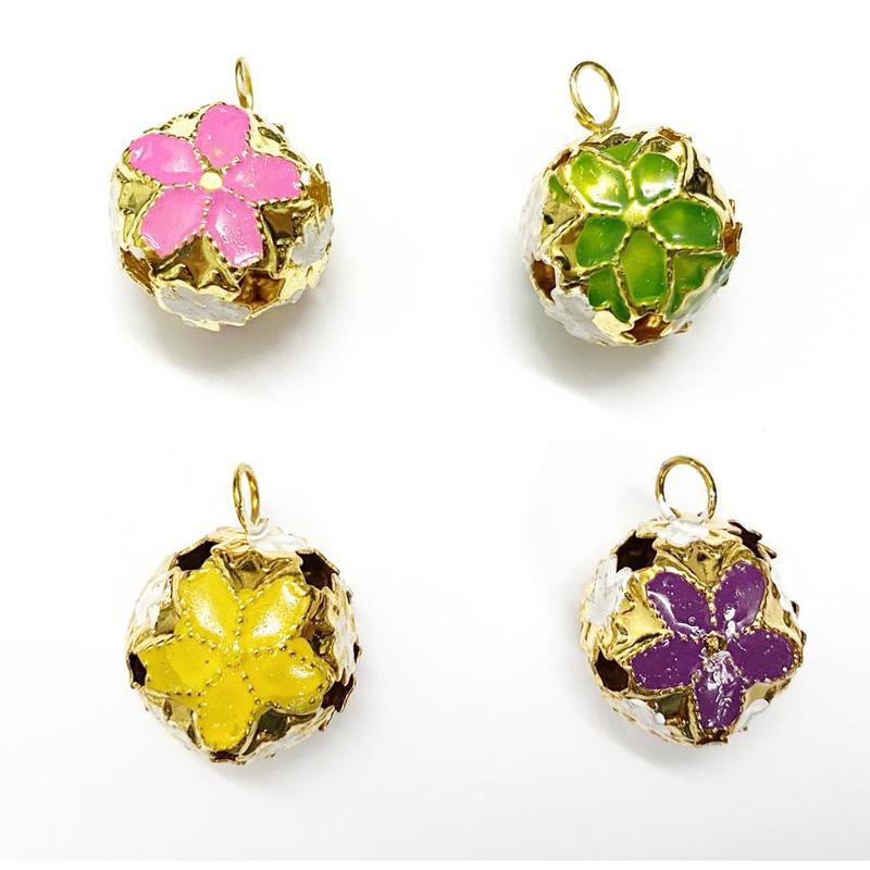 Cat Bell 18mm Flower Gold Bell Loceng Kucing Bunga Emas - TikTok Shop ...