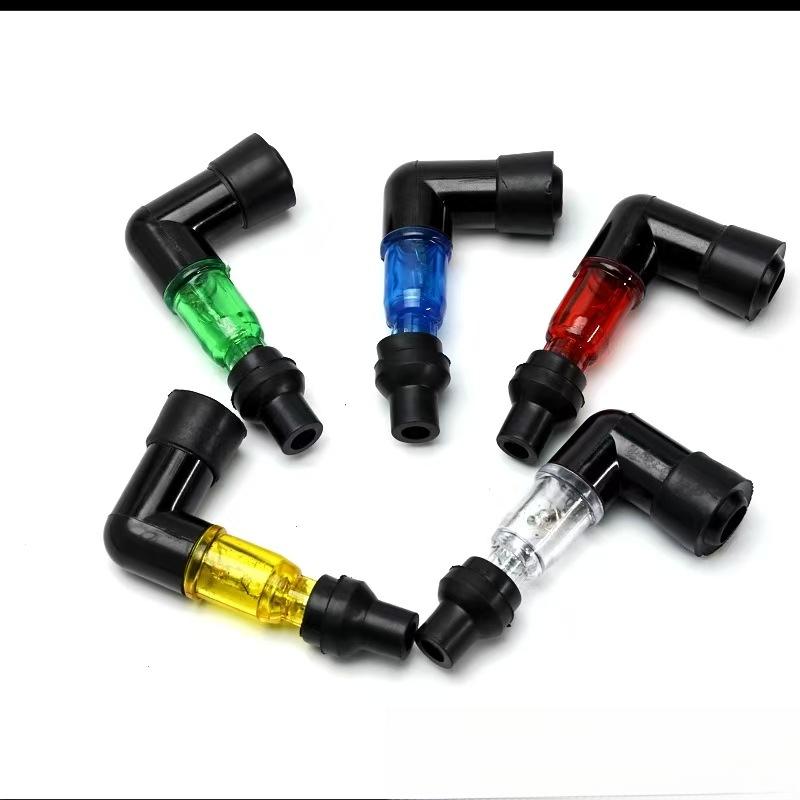 1PC ELITE SERIES TRANSPARENT SPARK PLUG CAP MOTORCYCLE (RECOMMENDED FOR ...