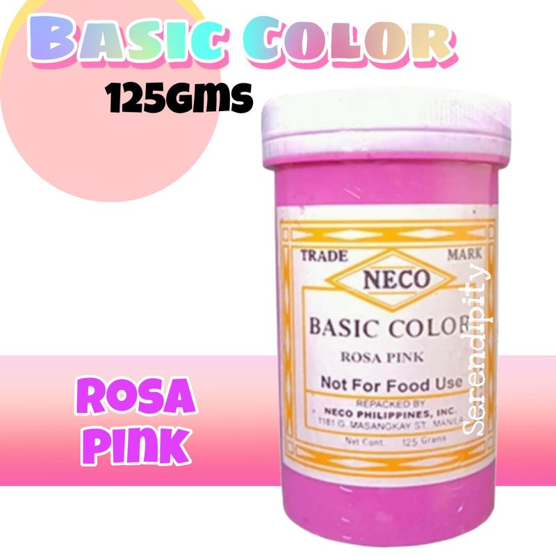ROSA PINK - NECO BASIC COLOR (NOT FOR FOOD USE), 125GRAMS - TikTok Shop ...