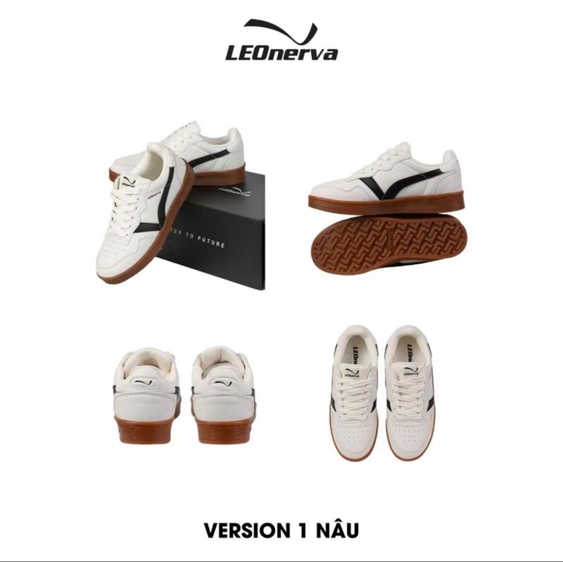 Sneaker Unisex LEOnerva 808 - đế nâu vạch đen basic năng độn - TikTok ...
