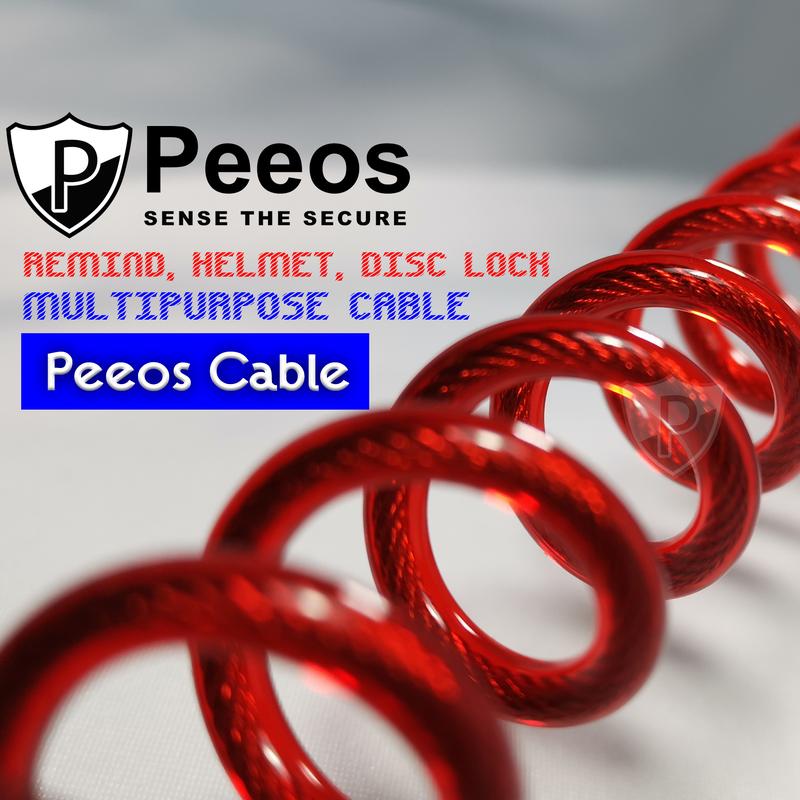 Peeos Cable / reminder cable for use on Peeos Lock Hardware / kunci ...