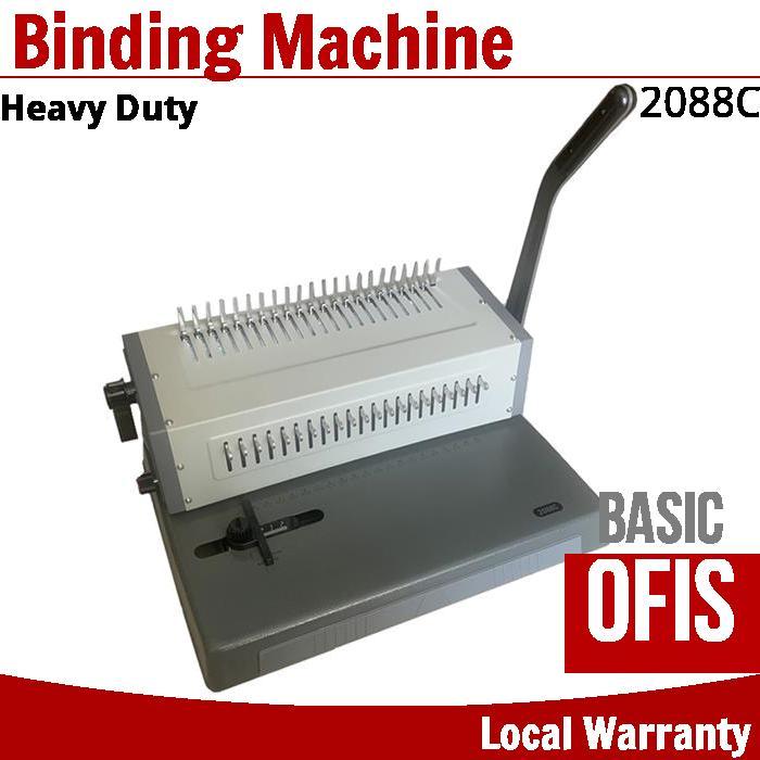 Super Metal Body Heavy Duty Binding Machine 2088C - TikTok Shop Malaysia