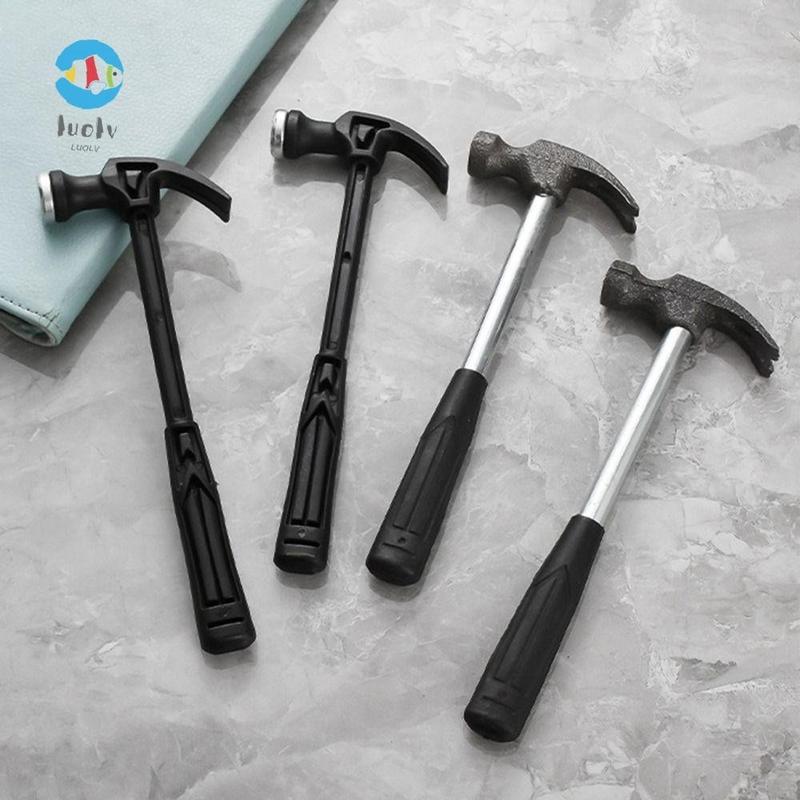 LUOLUVO Mini Hammer, Metal Iron Plastic Repair Horn Hammer, Durable ...