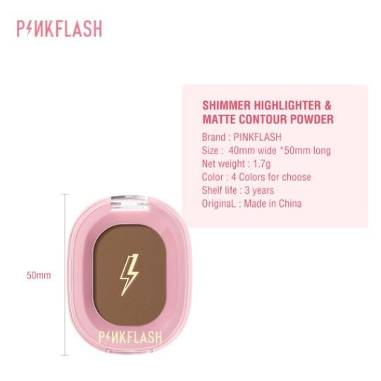 PINKFLASH #OhMyShow Soft Pigment Face Contour - Highlighter Bronzer ...