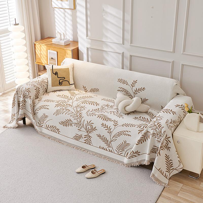 Nordic INS Style Chenille Sofa Cover Blanket Sofa Towel All-Season ...