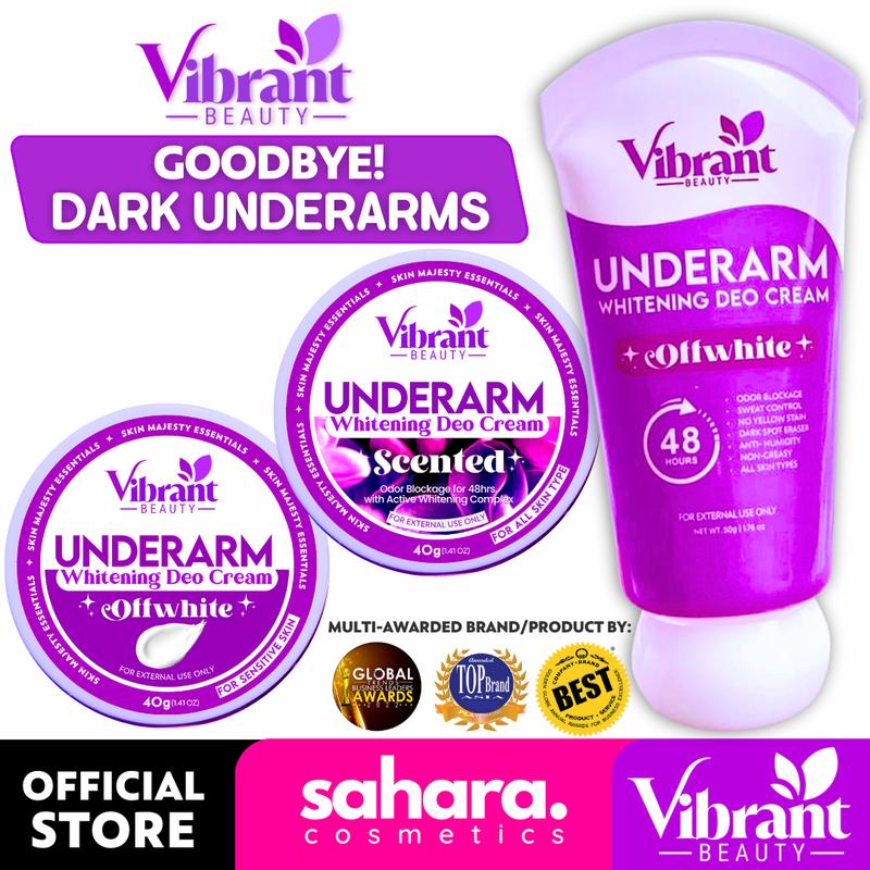 VIBRANT BEAUTY- UNDERARM WHITENING DEO-CREAM OFFWHITE 4Og Scented ...