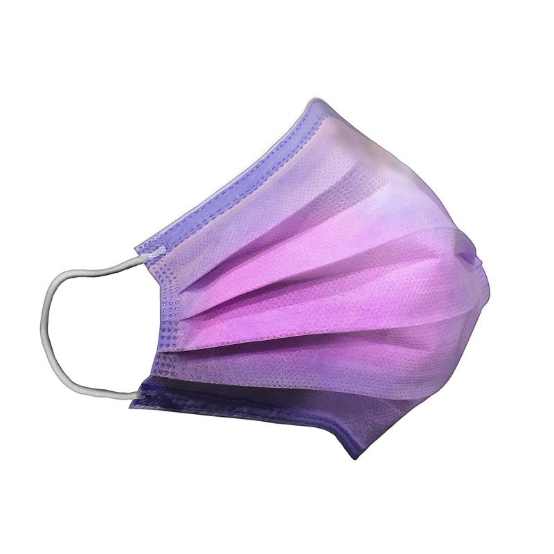 C2700SP Cosmo Earloop Face Mask, Disposable, Purple (Pack of 50 ...