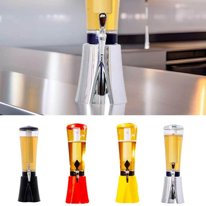 Dispenser Minuman Komersial, Menara Bir 3L, dengan Tiub Ais dan ...