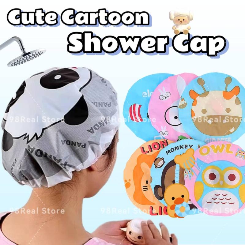 【FAST SHIPMENT】1PC Adorable Cartoon Pattern Women Cartoon Shower ...